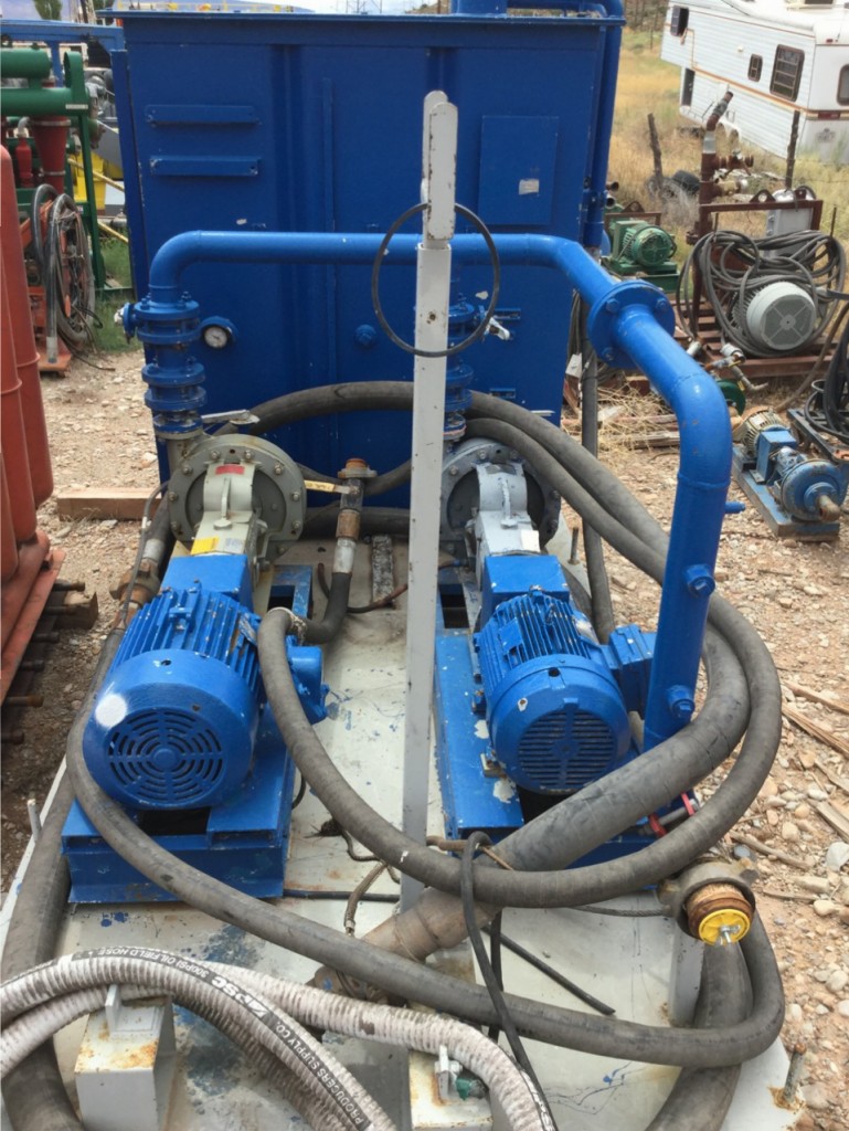 Twin Centrifugal Pumps w/ Mixing Tank - Beeman Equipment Sales