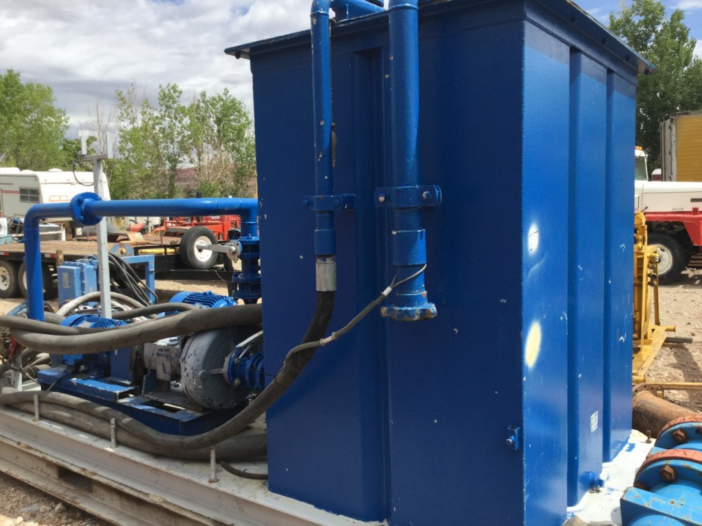 Twin Centrifugal Pumps w/ Mixing Tank - Beeman Equipment Sales