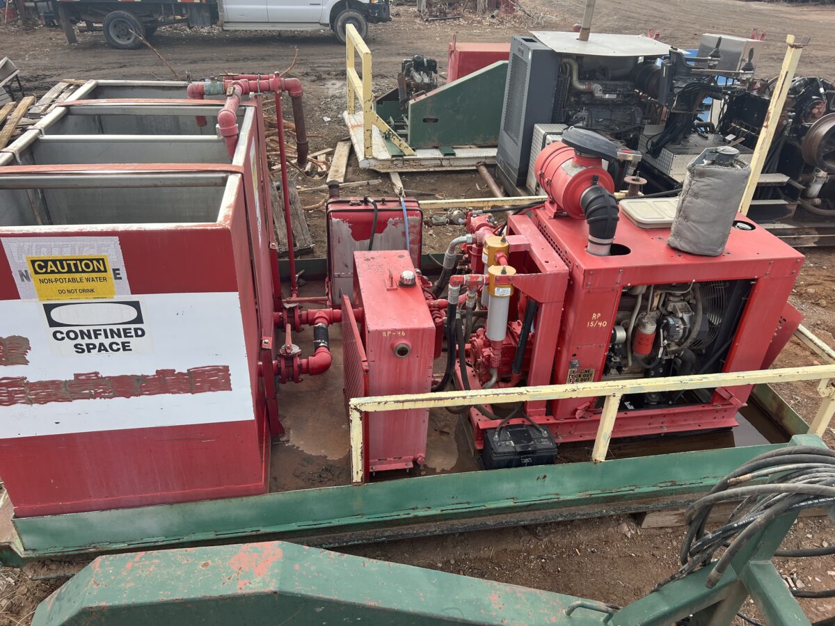 FMC M1214 DI Triplex Pump - Beeman Equipment Sales