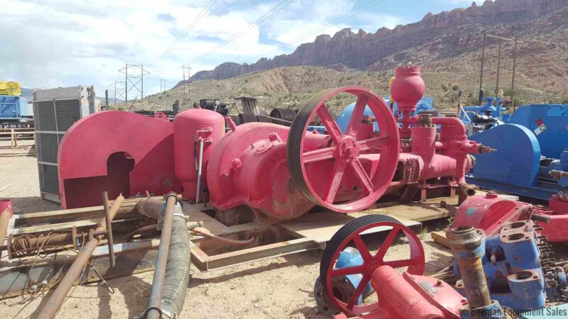 Ideco 7 1/4" x 15" Duplex Pump - Beeman Equipment Sales