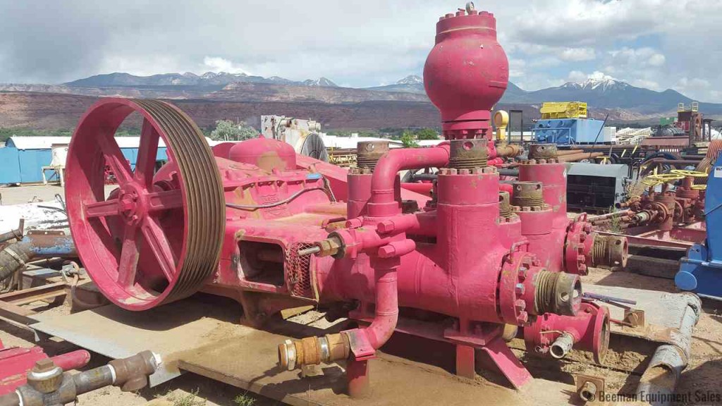 Ideco 7 1/4" x 15" Duplex Pump - Beeman Equipment Sales