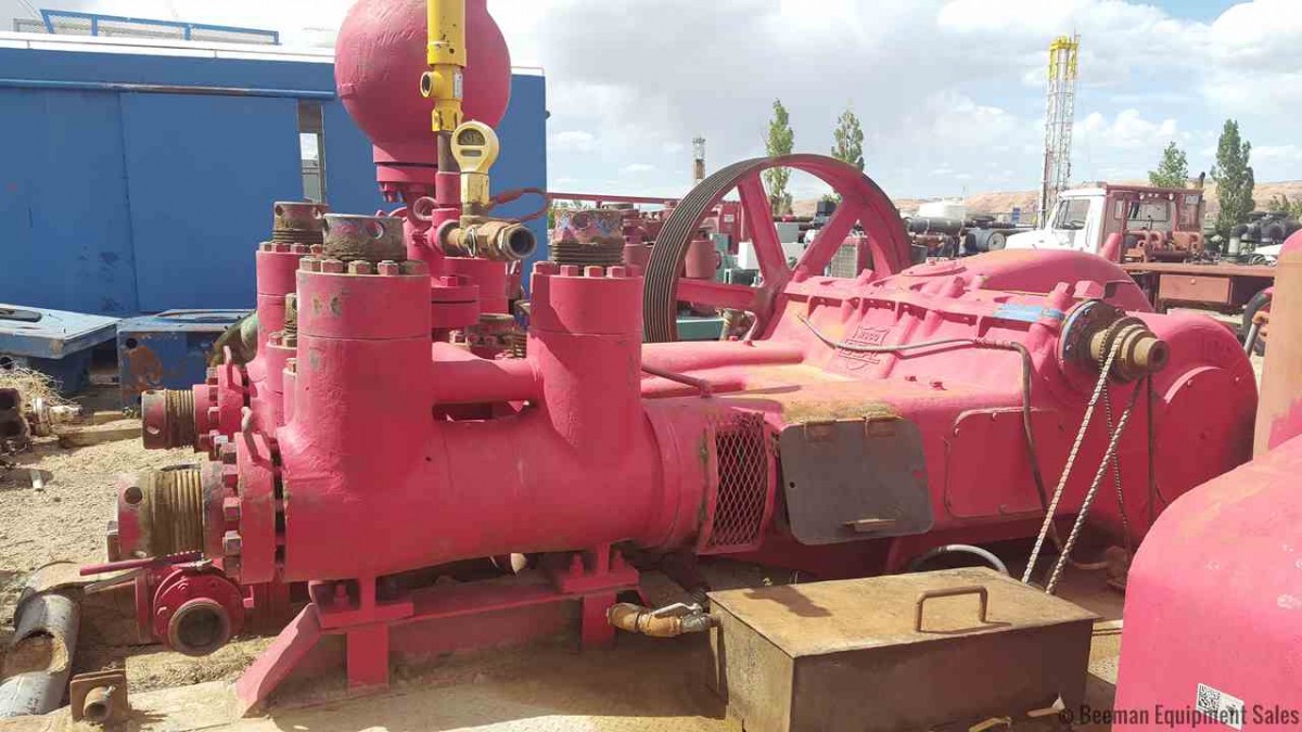 Ideco 7 1/4" x 15" Duplex Pump - Beeman Equipment Sales