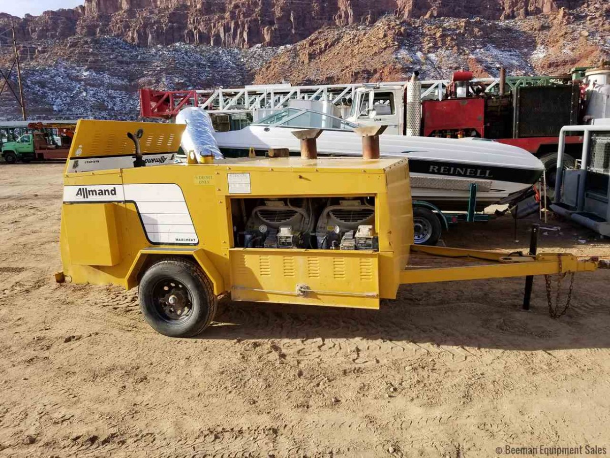 Allmand Maxi-Heat MH1000 Towable Heater - Beeman Equipment Sales