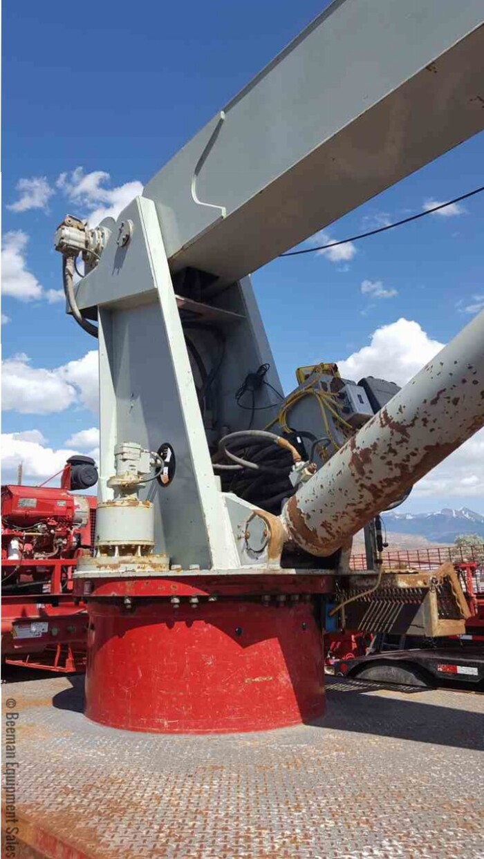 2003 QMC 6070TD Crane Trailer - Beeman Equipment Sales