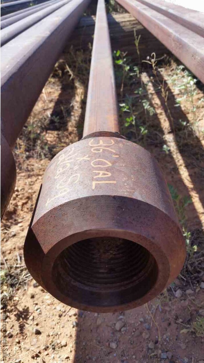 Custom 2 1/2" Square Kelly - Beeman Equipment Sales