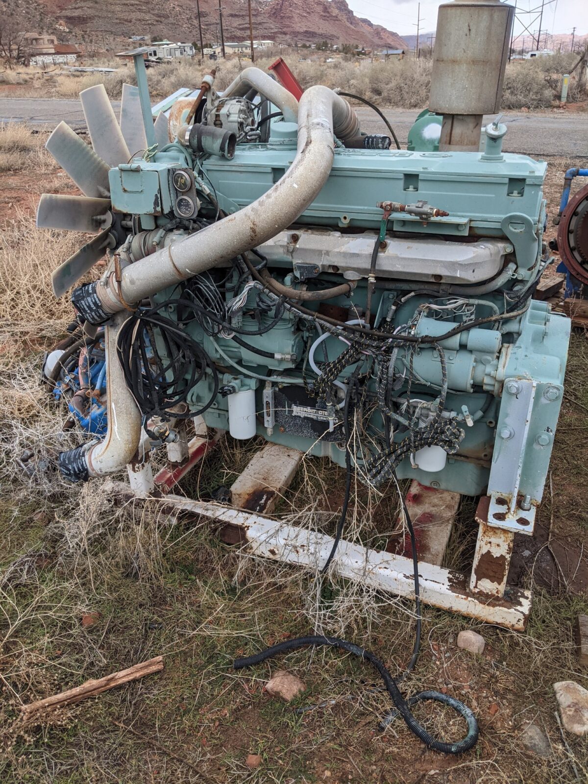 Detroit Series 60 Diesel Engine - Beeman Equipment Sales