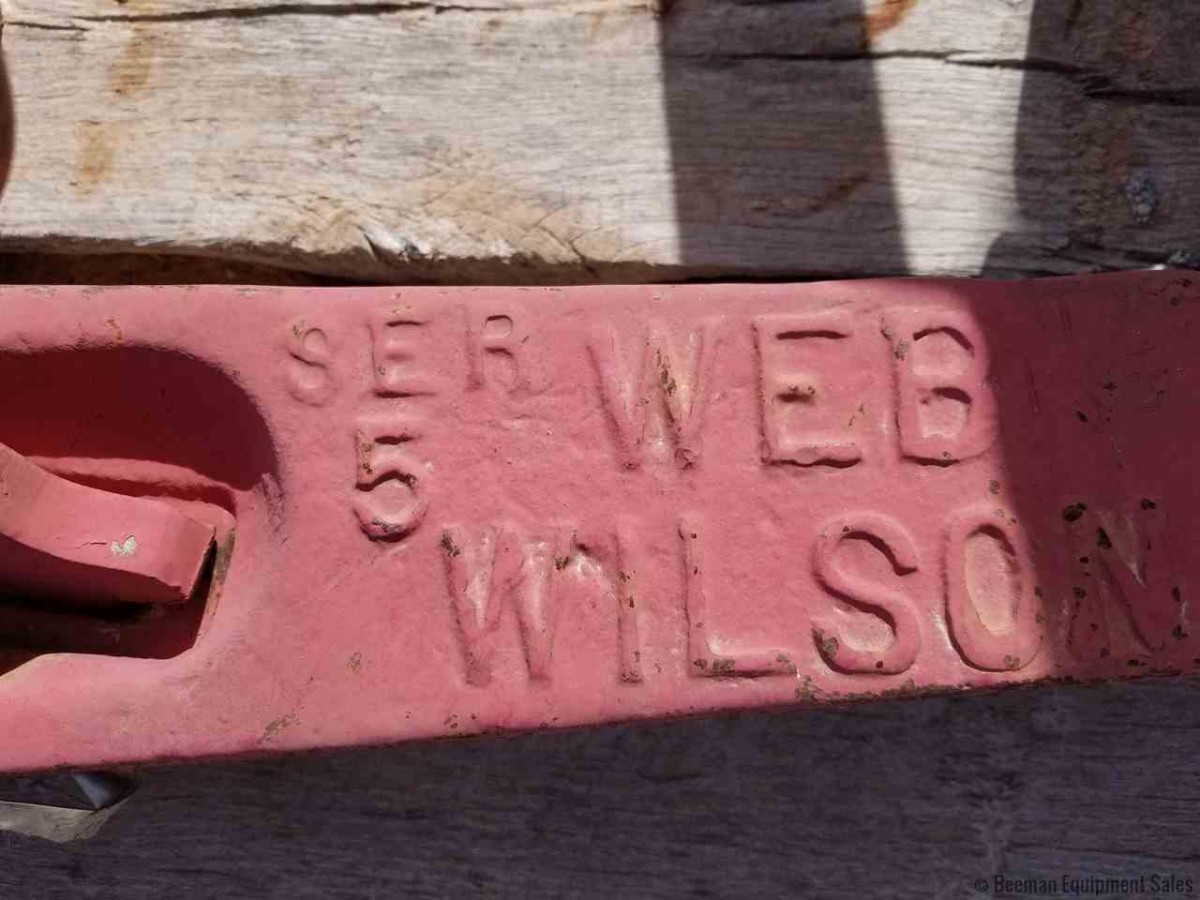 WEB Wilson Series 5 Type AAX Tongs - Beeman Equipment Sales