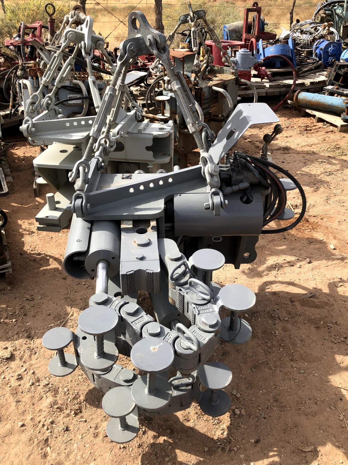 (x2) Scorpion 2000-RST Hydraulic Pipe Spinners - Beeman Equipment Sales