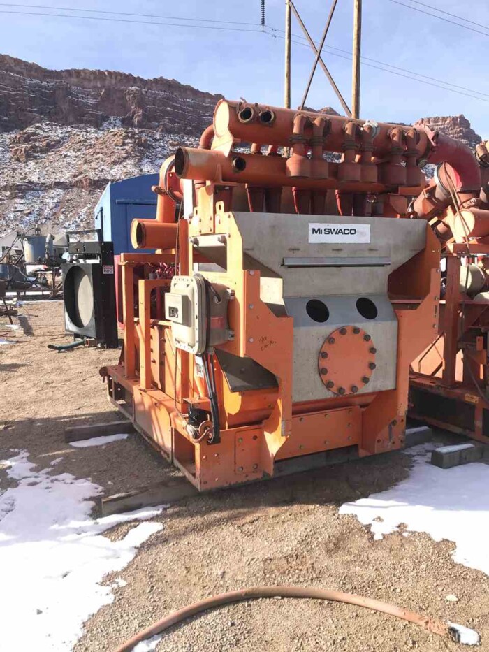 (x2) MiSwaco Skid Mounted Desilters - Beeman Equipment Sales