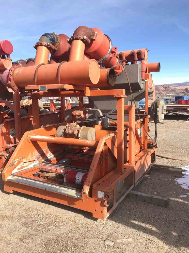 (x2) MiSwaco Skid Mounted Desilters - Beeman Equipment Sales