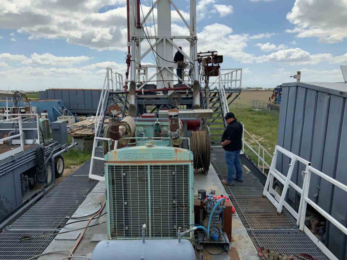 1981 Challenger 361 Drill Rig - Beeman Equipment Sales