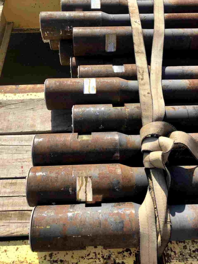 Drill Pipe - 4" x 20' Bottleneck (NEW) - Beeman Equipment Sales