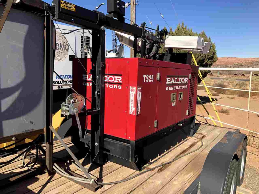 Baldor Generator LightTower - Beeman Equipment Sales