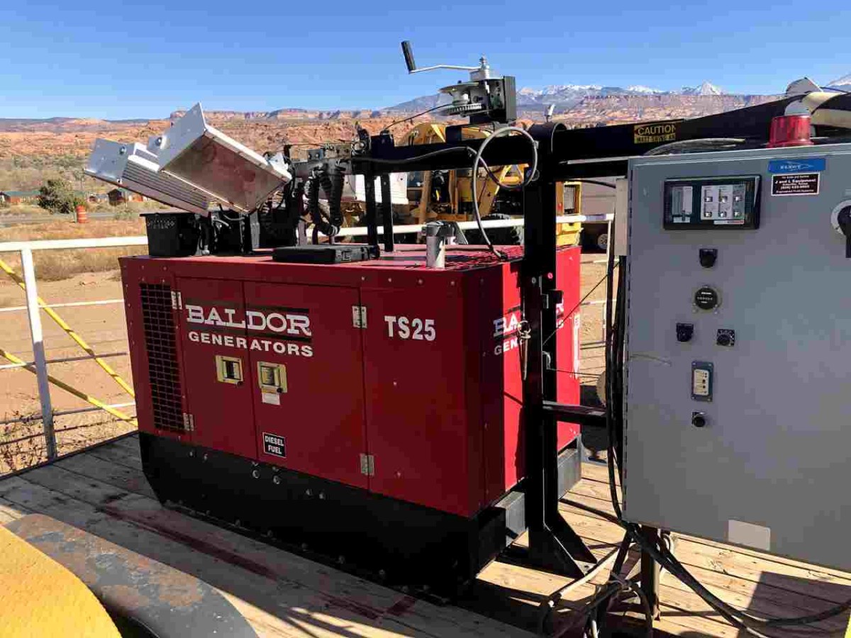 Baldor Generator LightTower - Beeman Equipment Sales