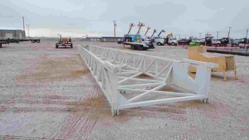 7'W x 48'H Single Mast (x6) Sheave Crown Block - Beeman Equipment Sales