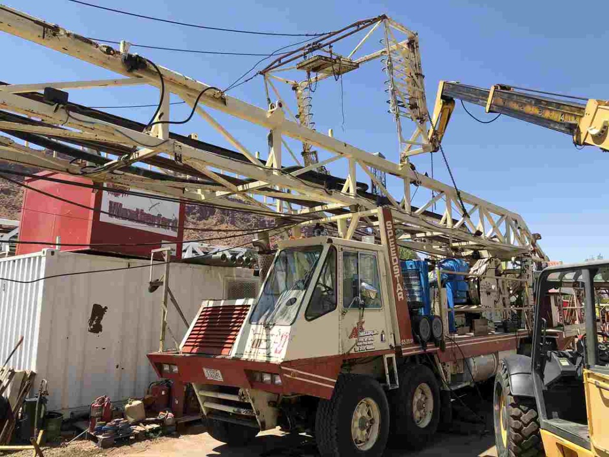 1984 Speedstar SS-25 SP Drill Rig - Beeman Equipment Sales