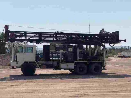 1990 Drilltech D40K Drill Rig - Beeman Equipment Sales