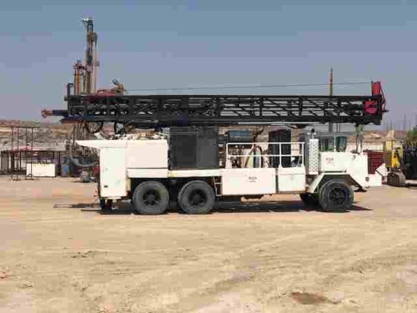 1990 Drilltech D40K Drill Rig - Beeman Equipment Sales