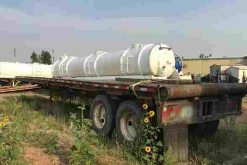 1982 Hobbs Flatbed Trailer - Beeman Equipment Sales