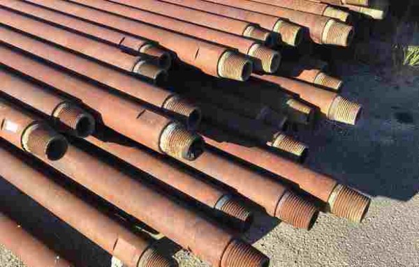 Drill Pipe- 4 3/16" x 30'L Flush Joint (RNG II) - Beeman Equipment Sales