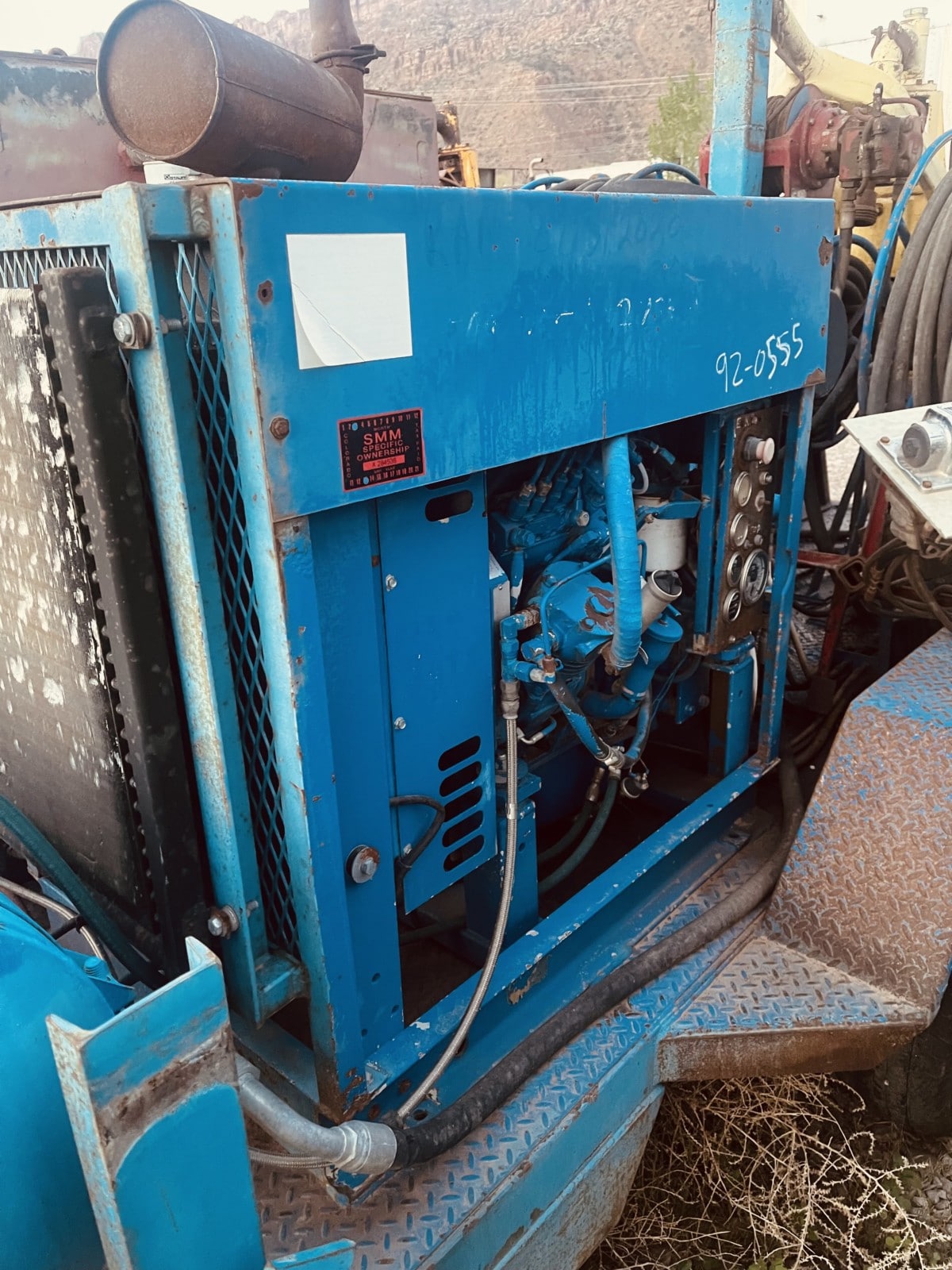 EVCO Trailer Mounted Hydraulic Power Swivel - Beeman Equipment Sales