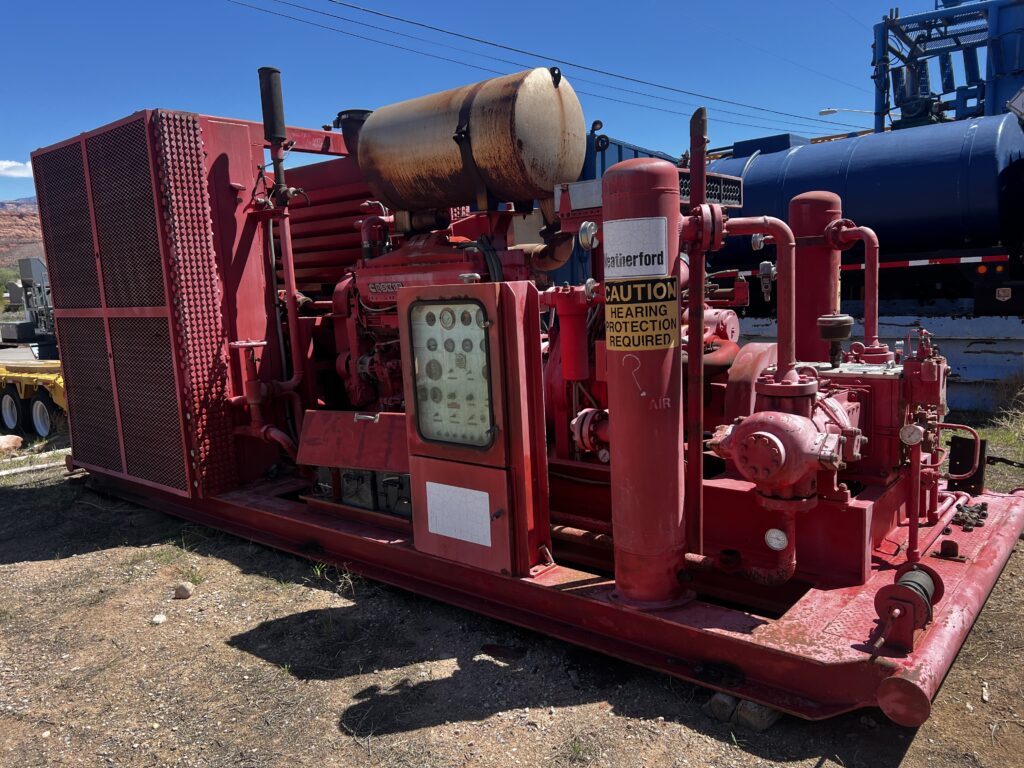 Sullair 1250 x 350 Air Compressor w/ Booster unit - Beeman Equipment Sales