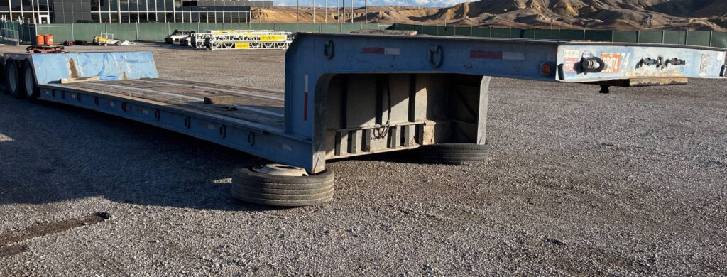 1992 Fontaine T/A Lowboy Trailer - Beeman Equipment Sales