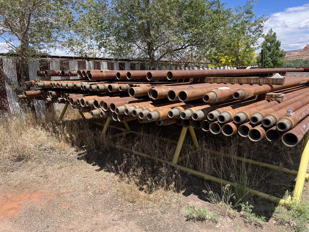 Drill Pipe- 3 1/2" O.D Bottle neck w/ 3 1/2" IF Threads 20'L - Beeman ...