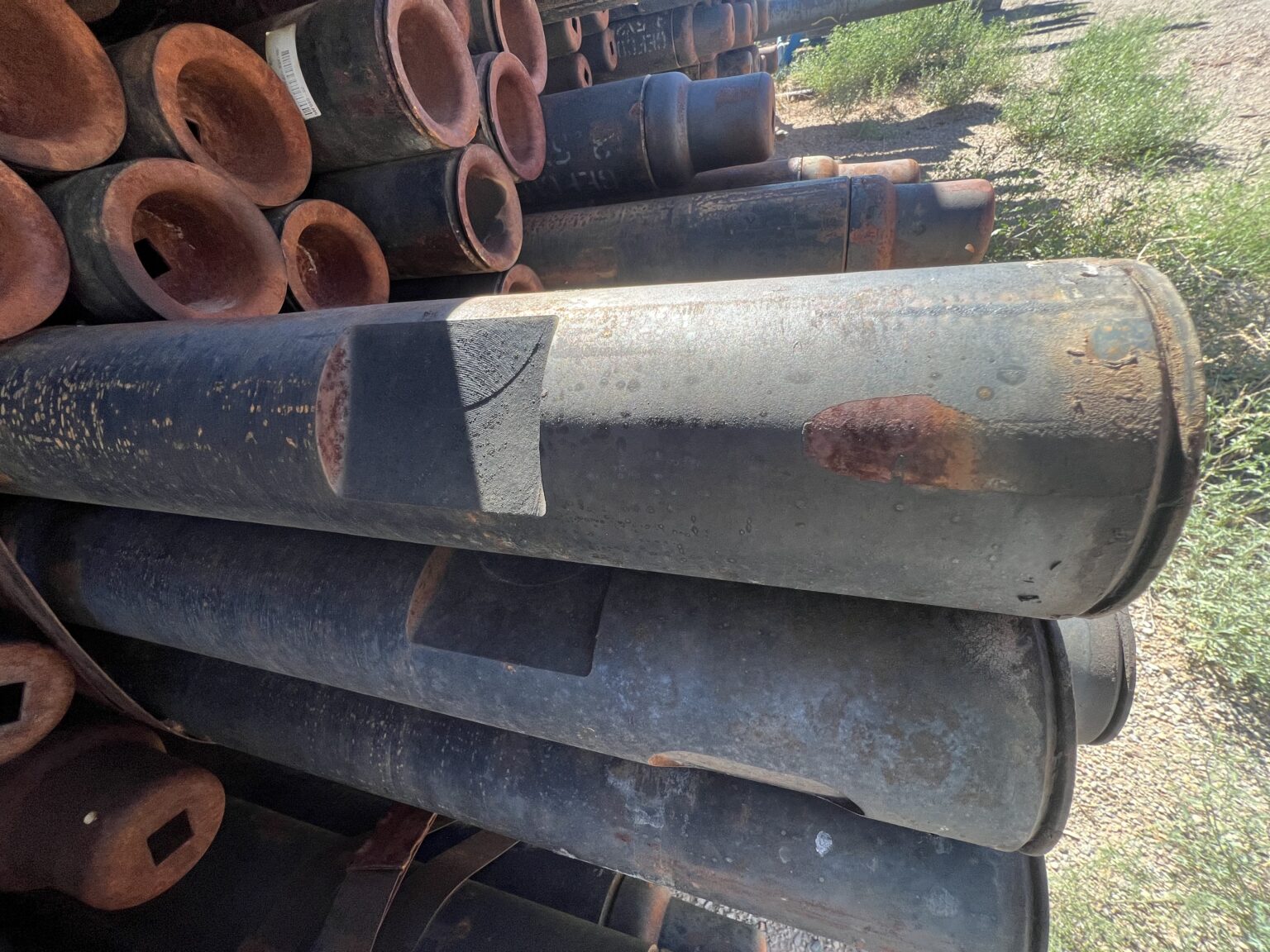 3 1/2" X 15' Flush Joint Drill Pipe (NEW / UNUSED) - Beeman Equipment Sales