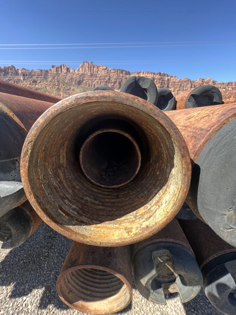 4 1/2" x 20'L Dual Tube RC Drill Pipe - Beeman Equipment Sales