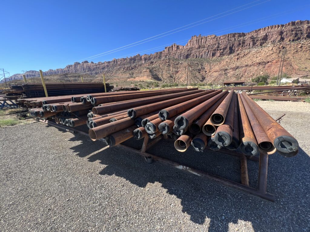 4 1/2" x 20'L Dual Tube RC Drill Pipe - Beeman Equipment Sales