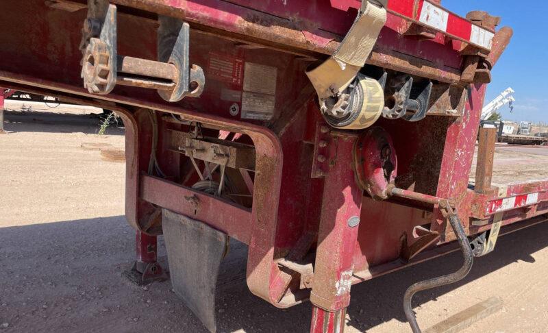 2007 MANAC Tri/A Extendable Step Deck Trailer - Beeman Equipment Sales