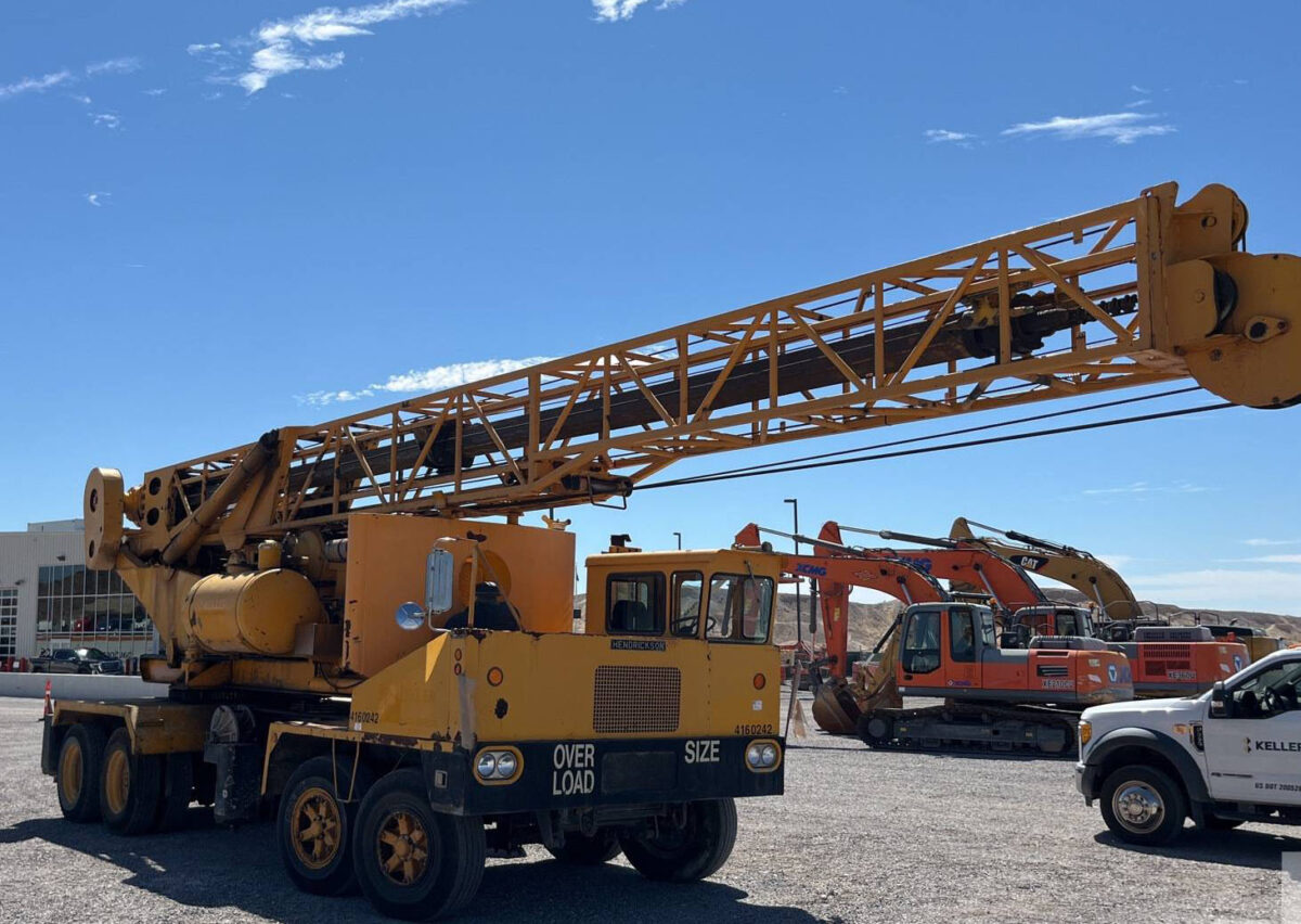1974 HENDRICKSON 1100-D-0H Watson 3000 Drill Rig - Beeman Equipment Sales