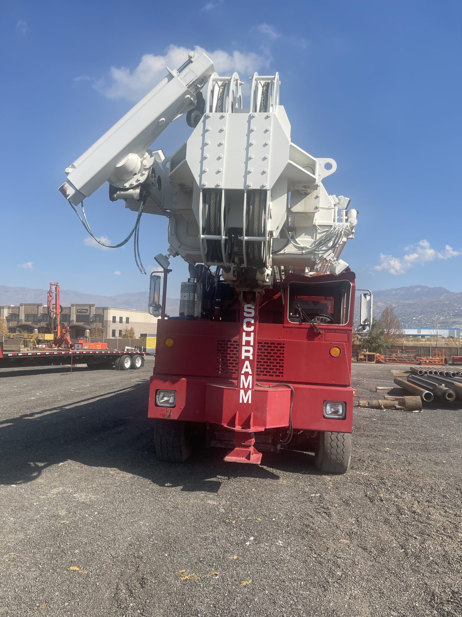 2005 T130 Telemast Schramm Drill Rig - Beeman Equipment Sales