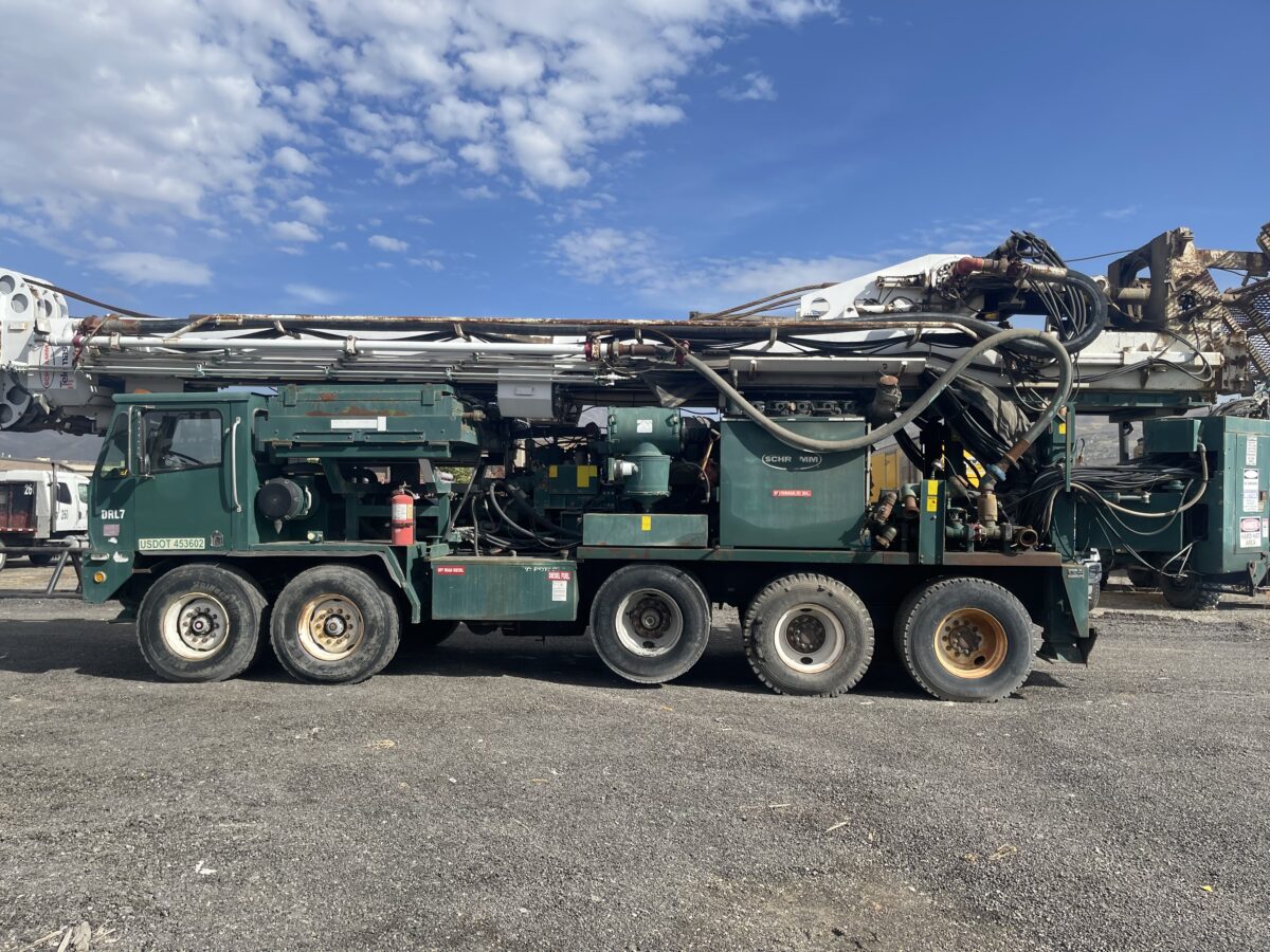 2006 T130XD Telemast Schramm Drill Rig - Beeman Equipment Sales