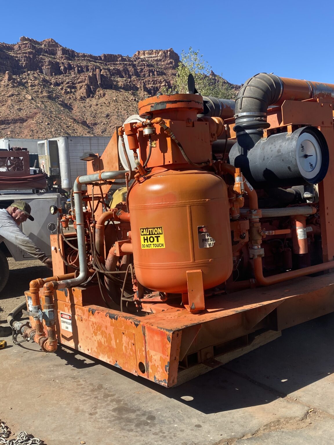 2005 Sullair 1350 x 350 Air Compressor - Beeman Equipment Sales