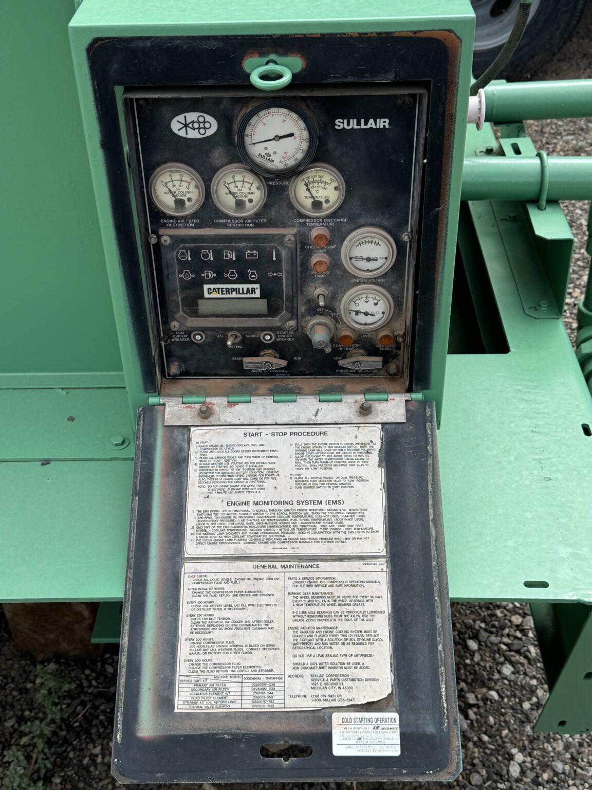 2005 Sullair 1150 x 350 Air Compressor - Beeman Equipment Sales