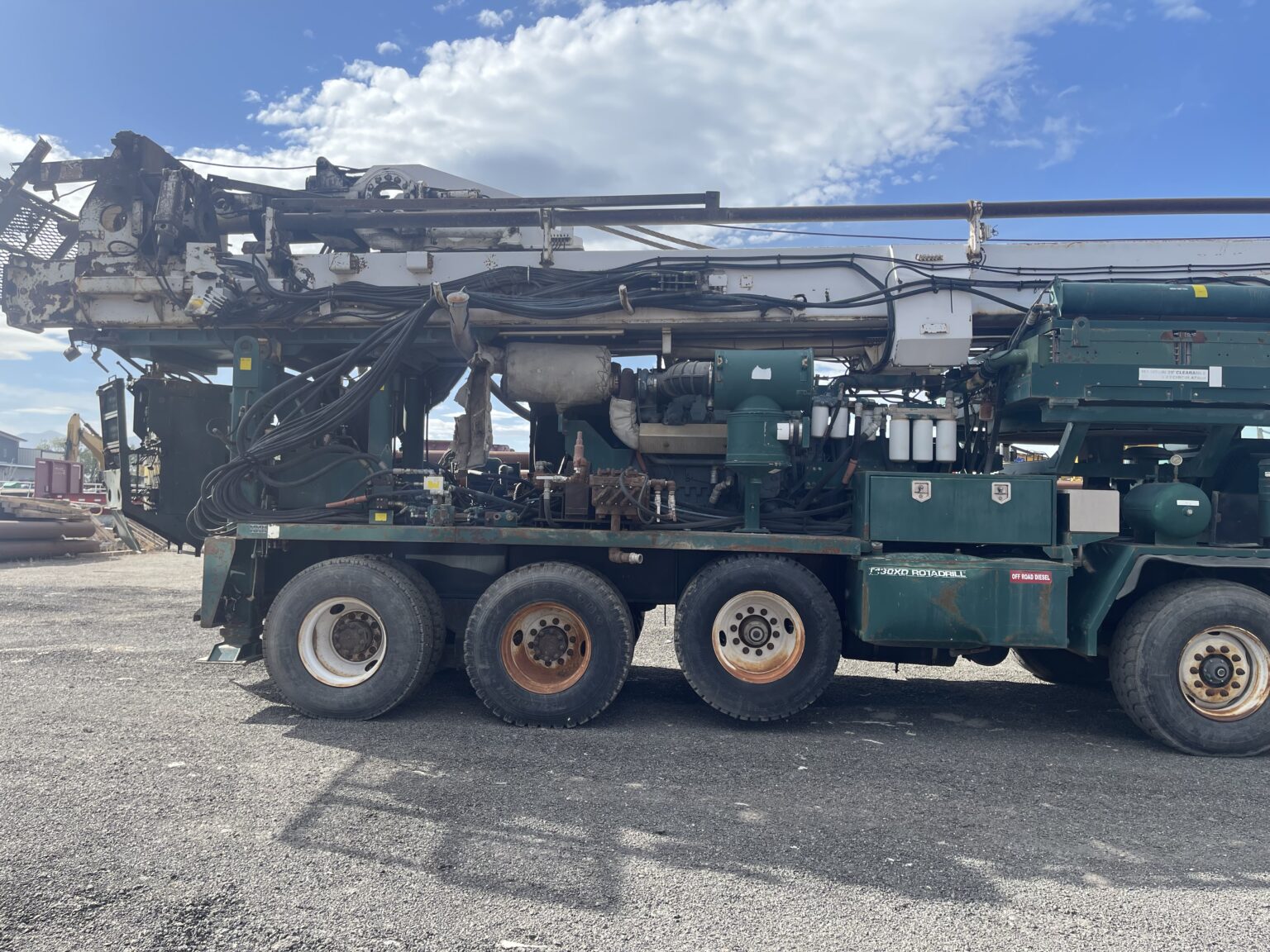 2006 T130XD Telemast Schramm Drill Rig - Beeman Equipment Sales
