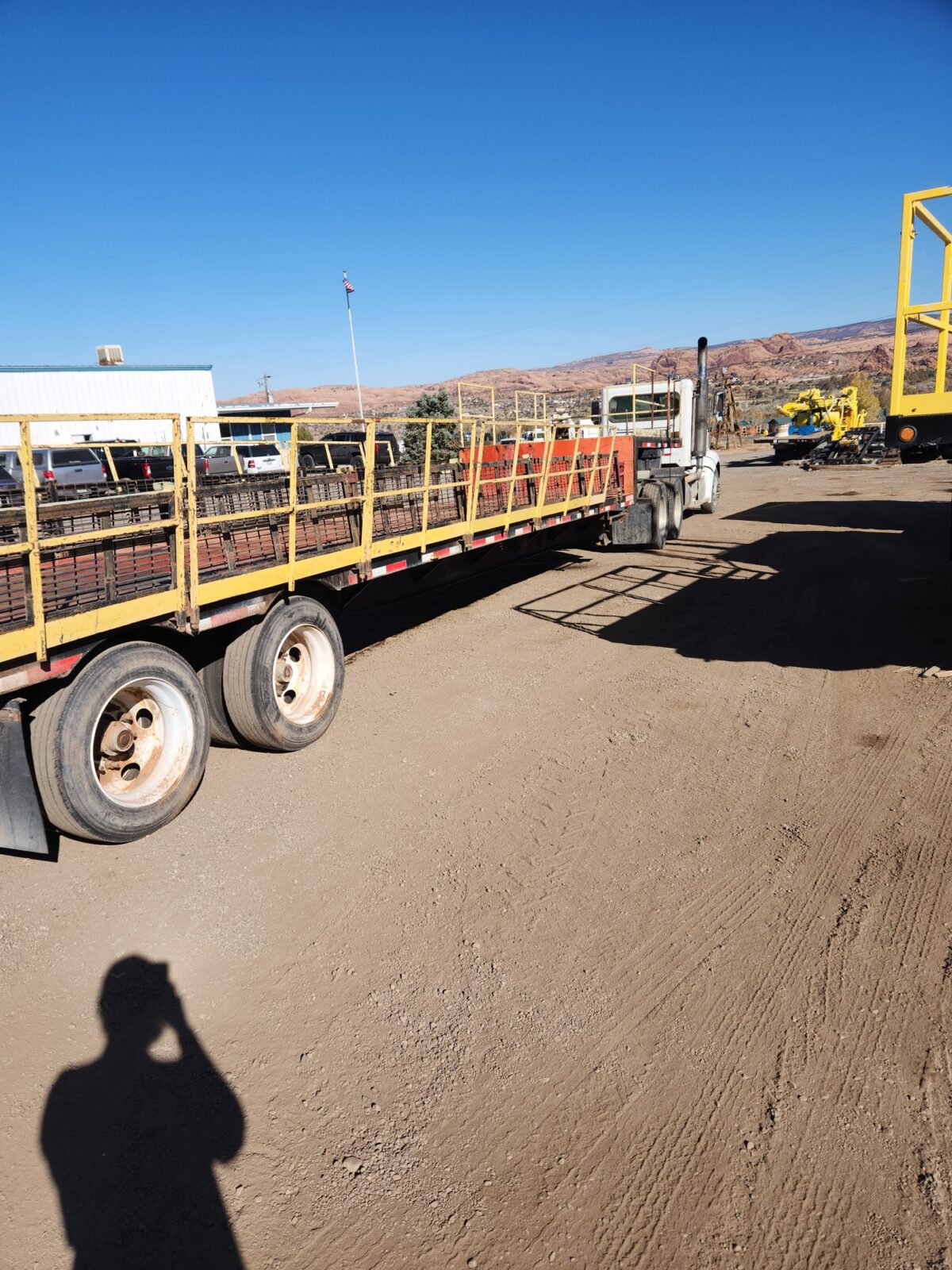 2006 Wade Step deck Trailer - Beeman Equipment Sales
