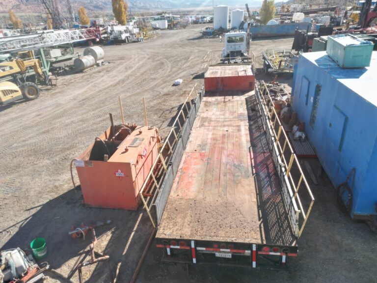 2006 Wade Step deck Trailer - Beeman Equipment Sales