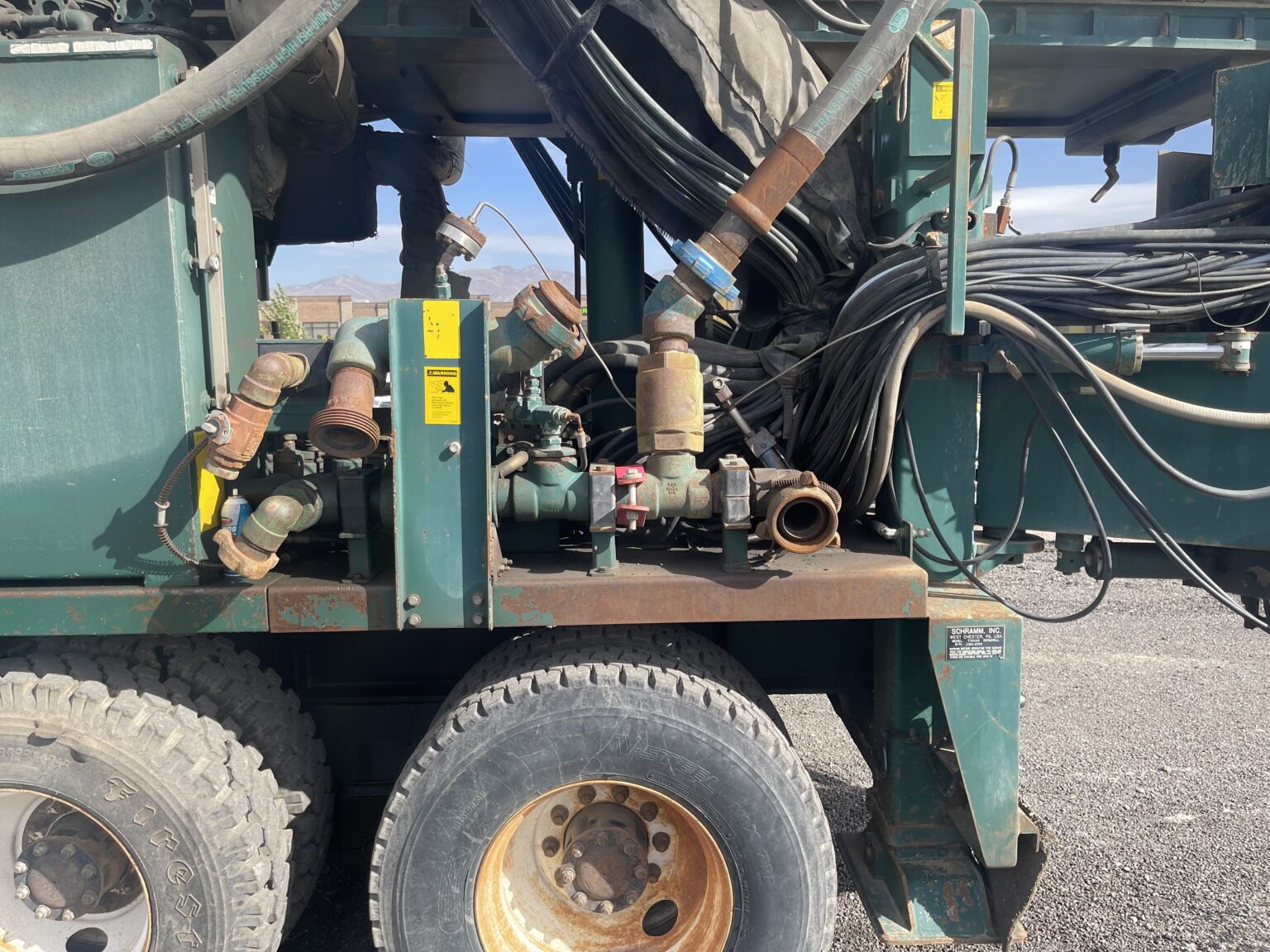 2006 T130XD Telemast Schramm Drill Rig - Beeman Equipment Sales