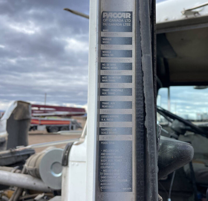 1989 KENWORTH T400 6x4 Van Truck - Beeman Equipment Sales