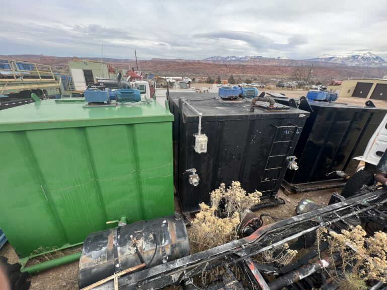 X3 Mud Storage Tanks - Beeman Equipment Sales