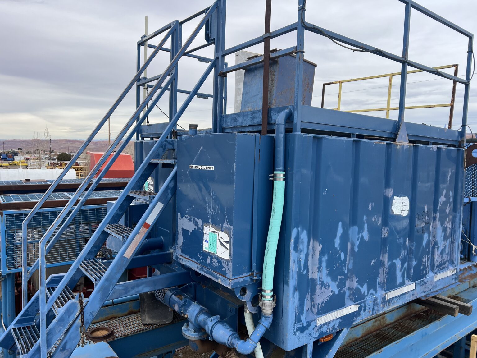 45 BBL / 2,000 Gallons Mud Mixing Tank - Beeman Equipment Sales