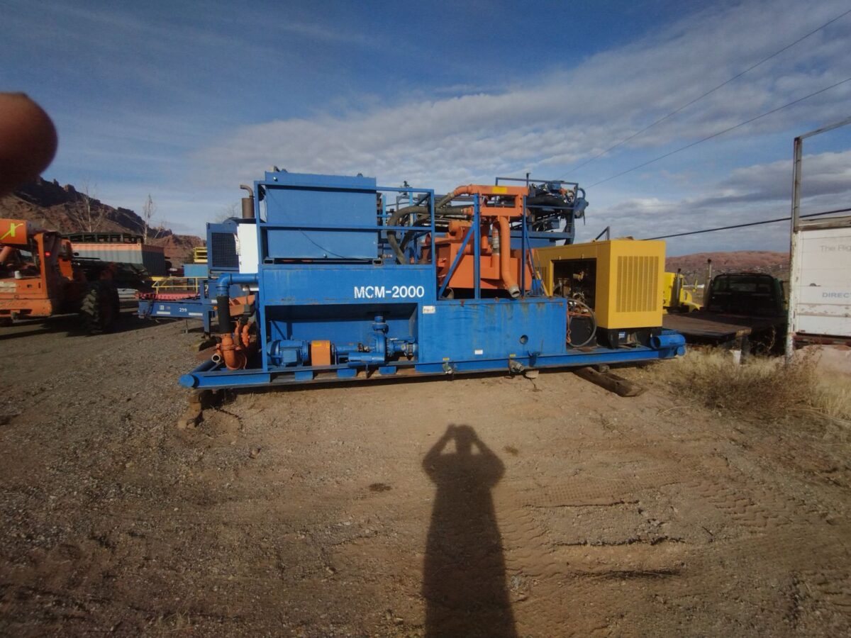 American Augers MCM 2000 Mud Mixing System - Beeman Equipment Sales