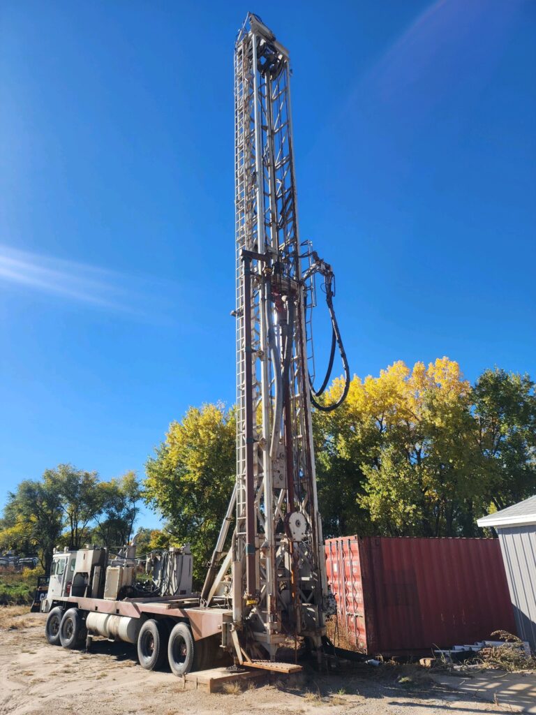 1982 Speedstar/ Gefco 70K Drill Rig - Beeman Equipment Sales