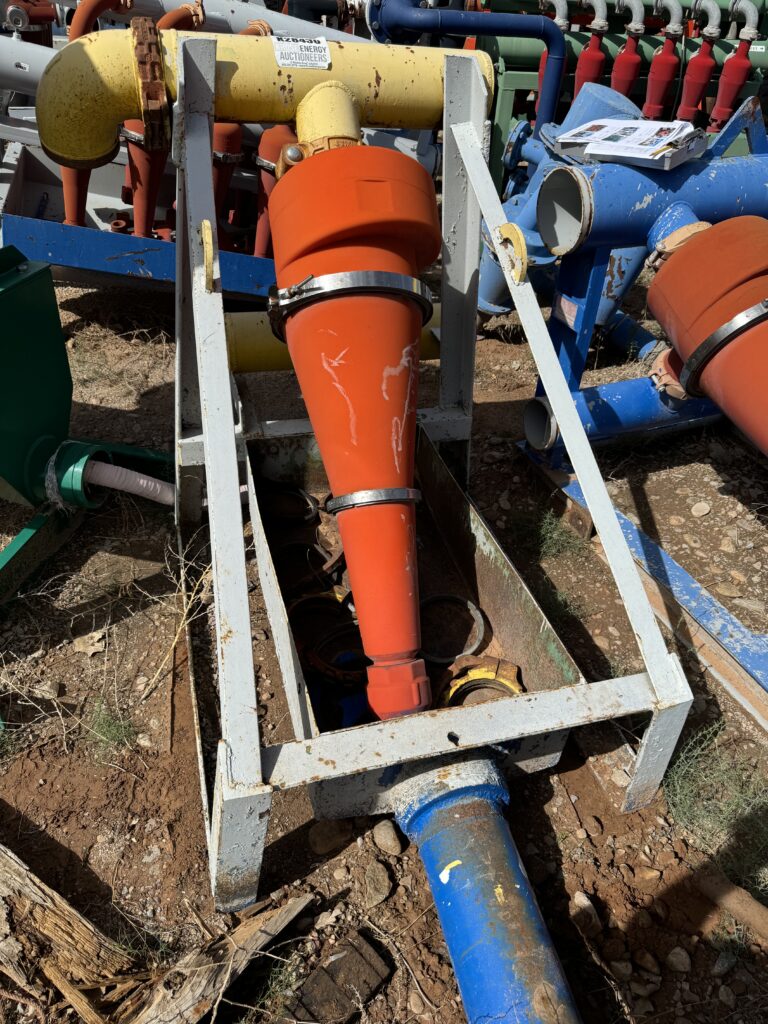 1 Cone Desander Shopbuilt - Beeman Equipment Sales