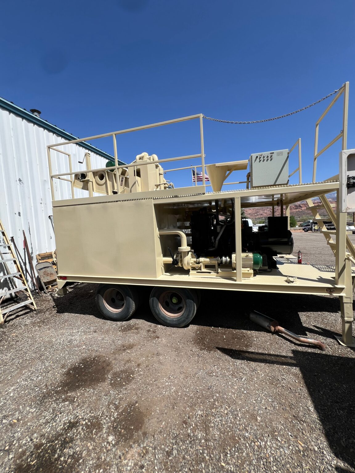 2011 Mud Technology MC160 T/A Mud Mixing System - Beeman Equipment Sales