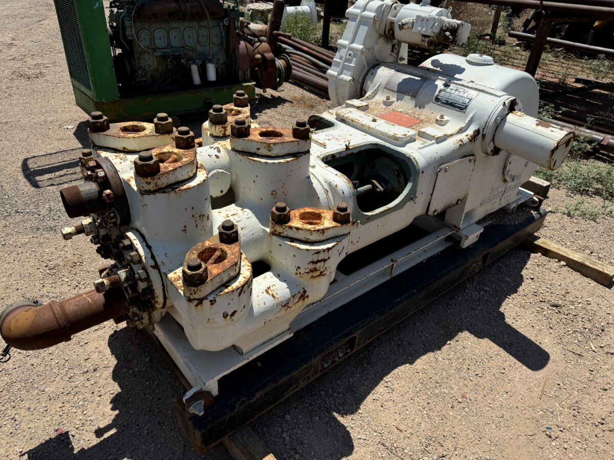 2013 Gardner Denver 5 1/2" x 8" Duplex Pump - Beeman Equipment Sales