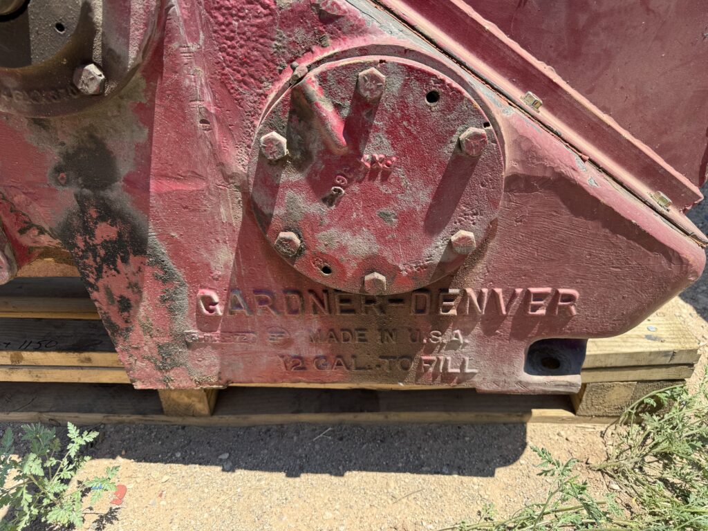 Gardner Denver 5 1/2" x 8" Duplex Pump - Beeman Equipment Sales
